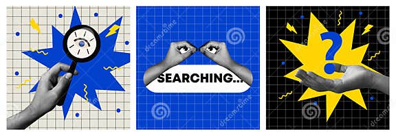 People Looking, Searching Job, Observing, Watching, Finding and ...