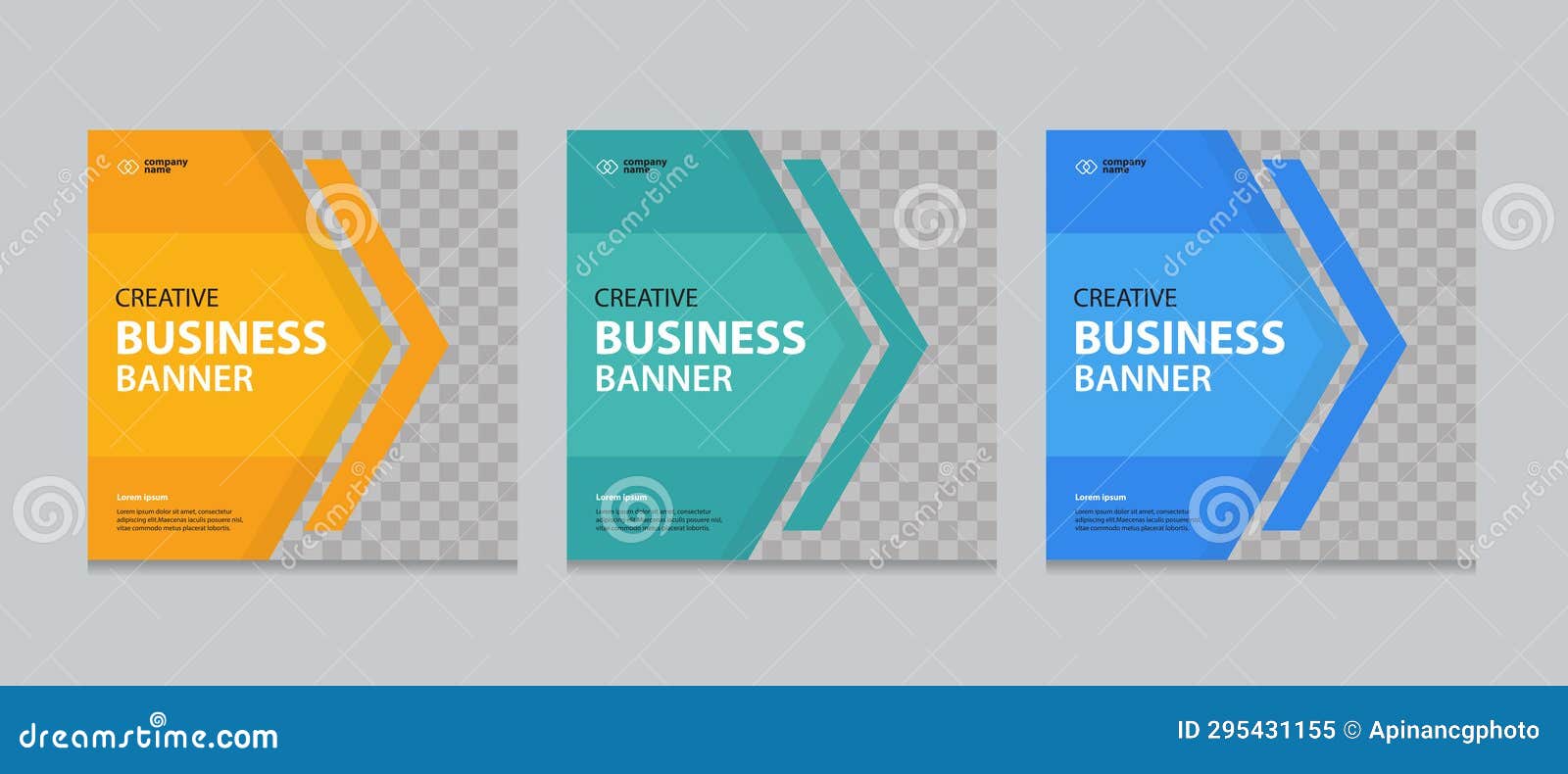 Set Of Editable Square Banner Template. Editable Banner For Social ...