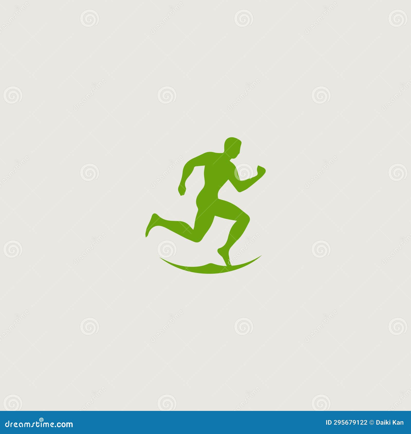 Image of a Logo of a Man Doing Exercises Stock Vector - Illustration of ...