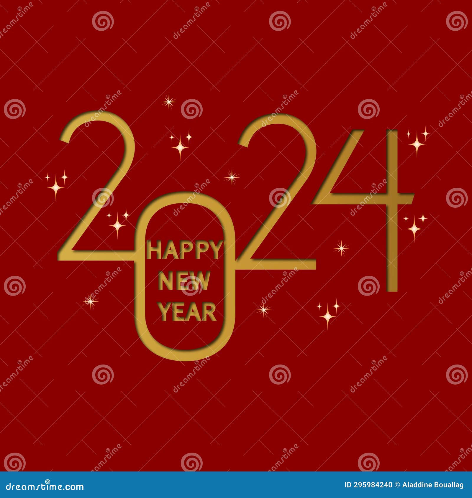 New Year, New Beginnings: Welcome 2024 with Optimism Stock Illustration ...