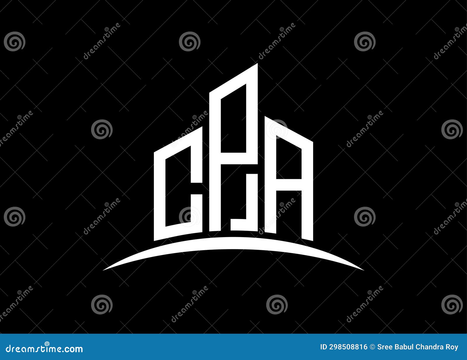 Letter CPA Building Vector Monogram Logo Design Template. Building ...
