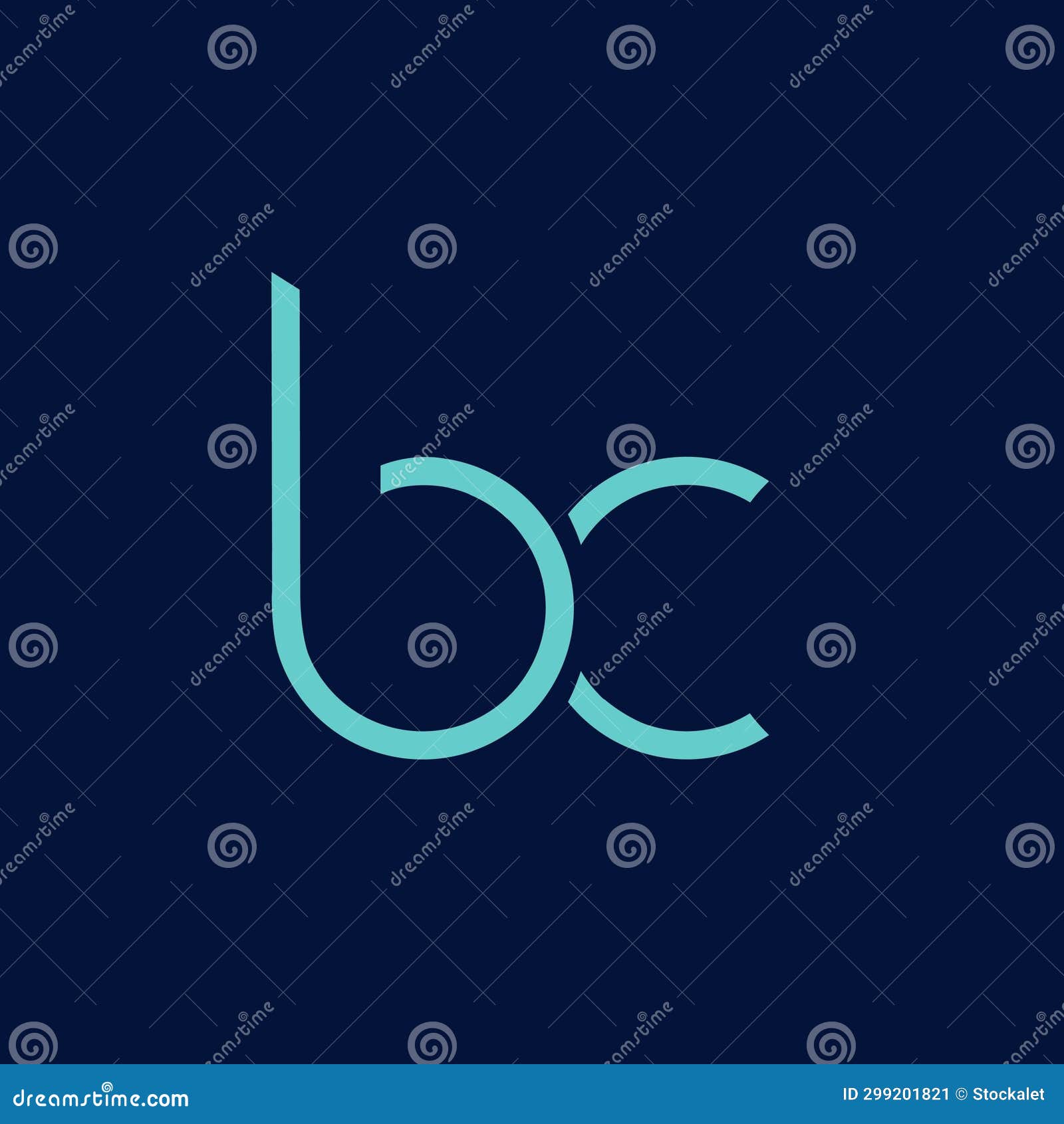 BB Monogram. Geometric Lowercase Minimal Letter B, Letter C Logo. Neon ...