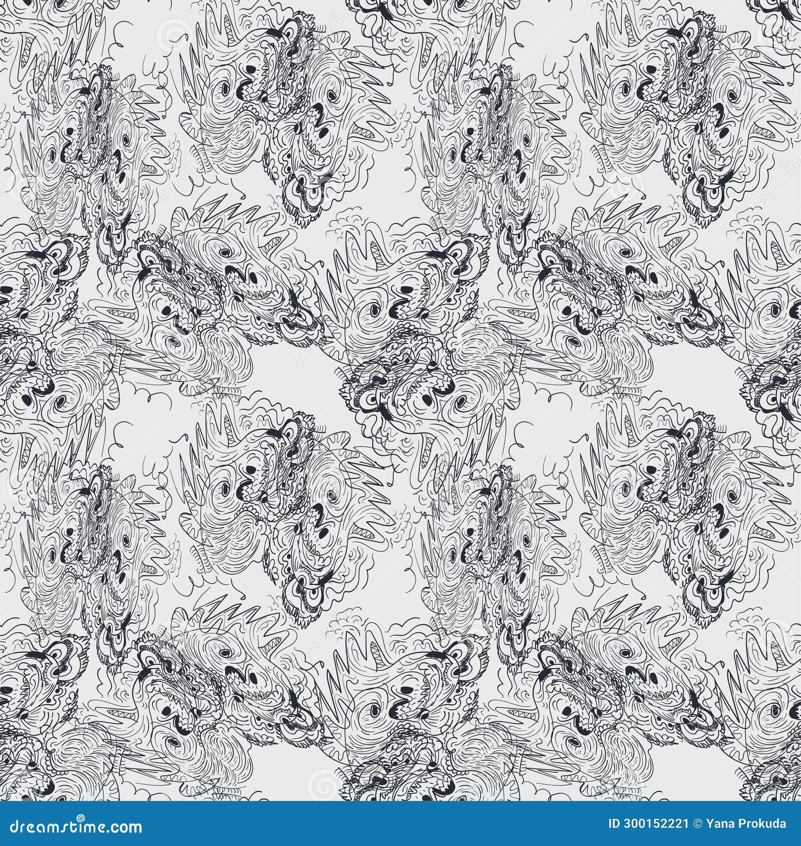 Seamless Vector Colorful Urban Pattern with Wave Lines Stock ...