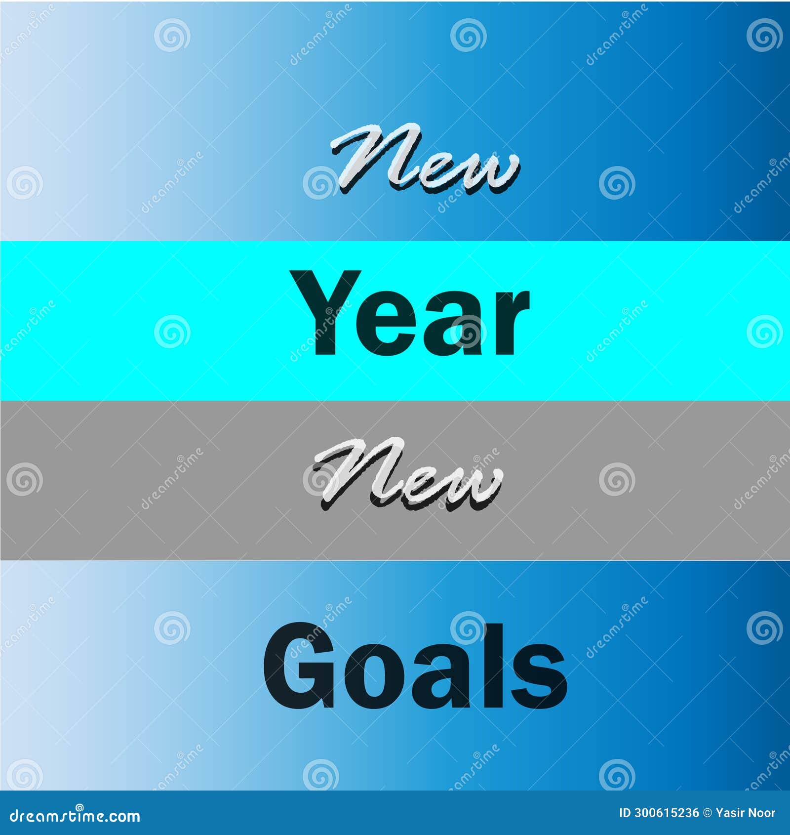 NEW YEAR NEW GOALS - 2024 - WELCOME 2024 Stock Illustration ...