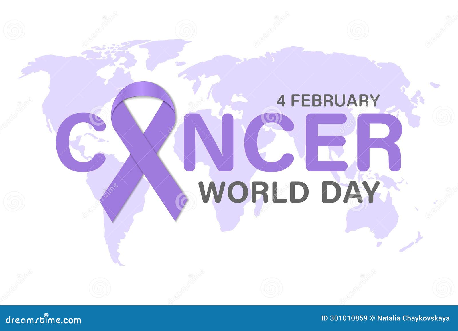 February 4, World Cancer Day. Poster, Banner, Etc. Design. Vector ...