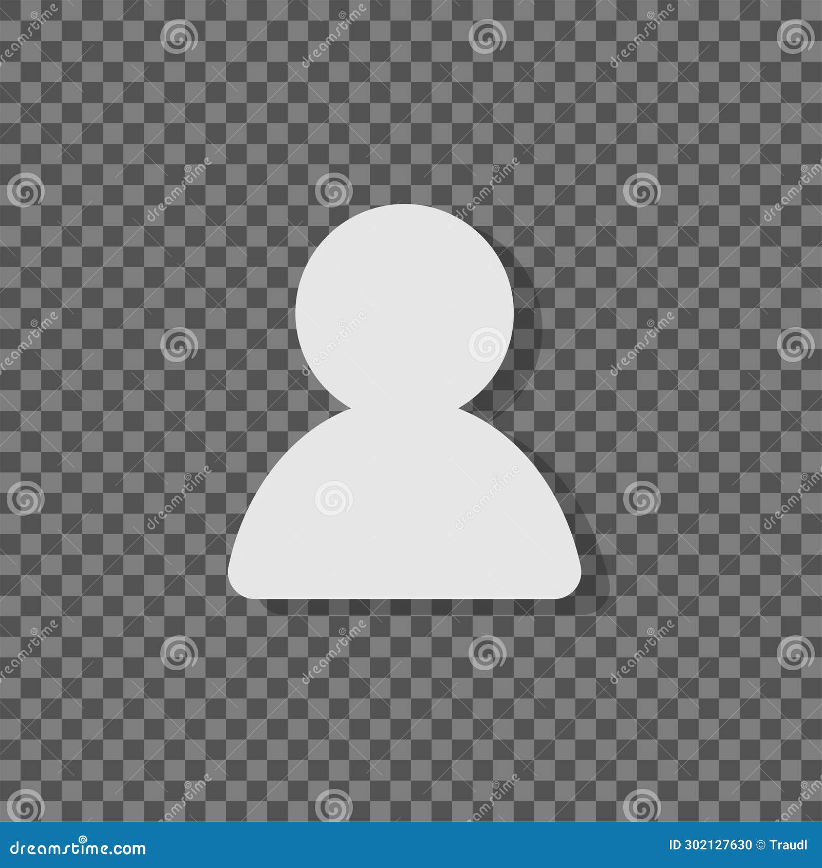 Blank Avatar Photo Placeholder Icon On Transparent Background. Vector ...