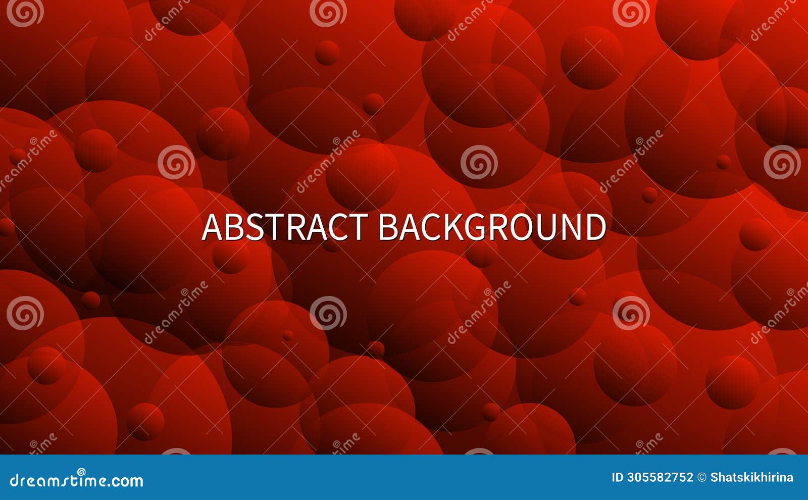 Scarlet Red and Black Abstract Background with Gradient Bubbles Stock ...