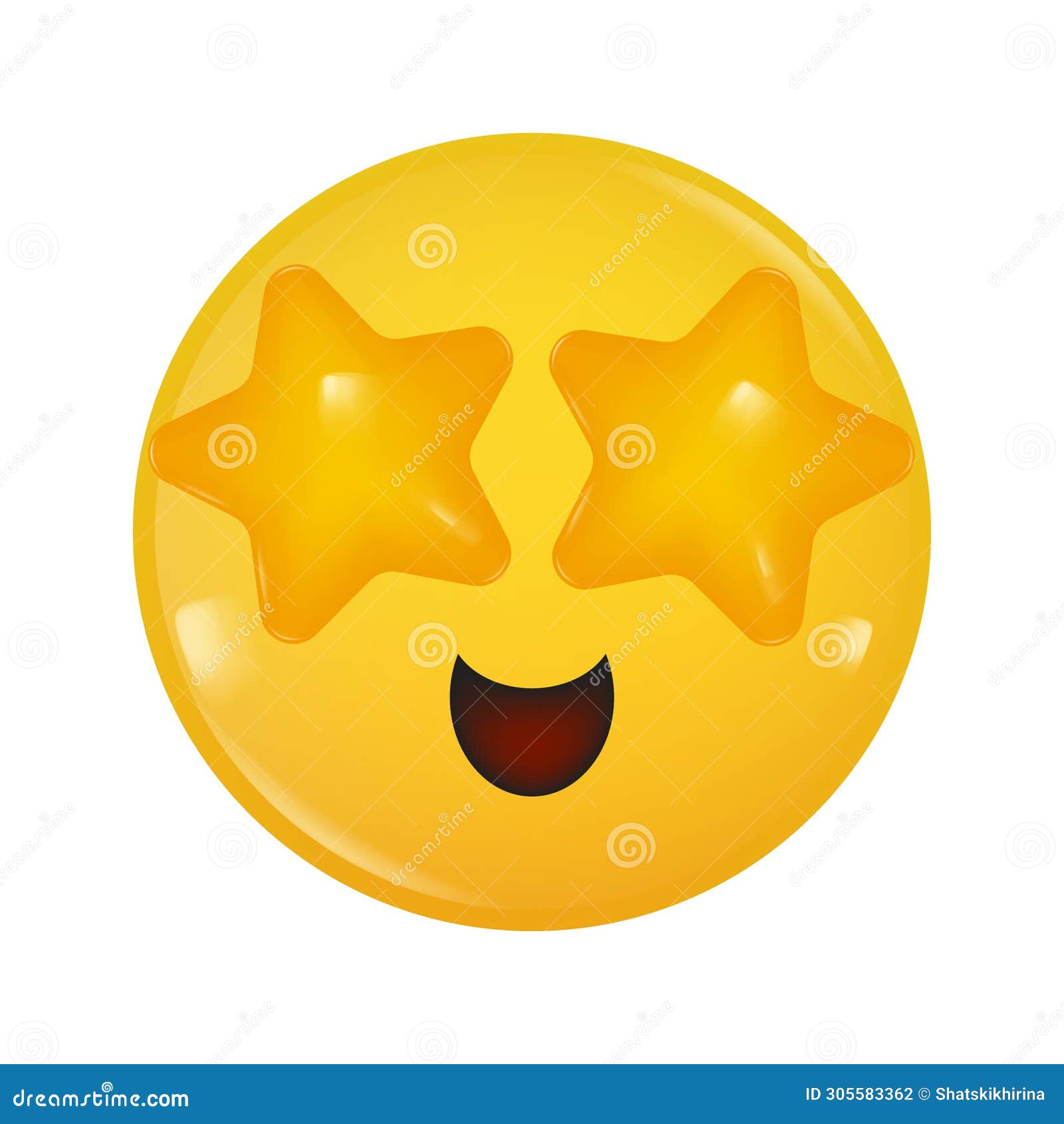 Emoji Stars Icons. Emoji Stickers Stock Photography | CartoonDealer.com ...