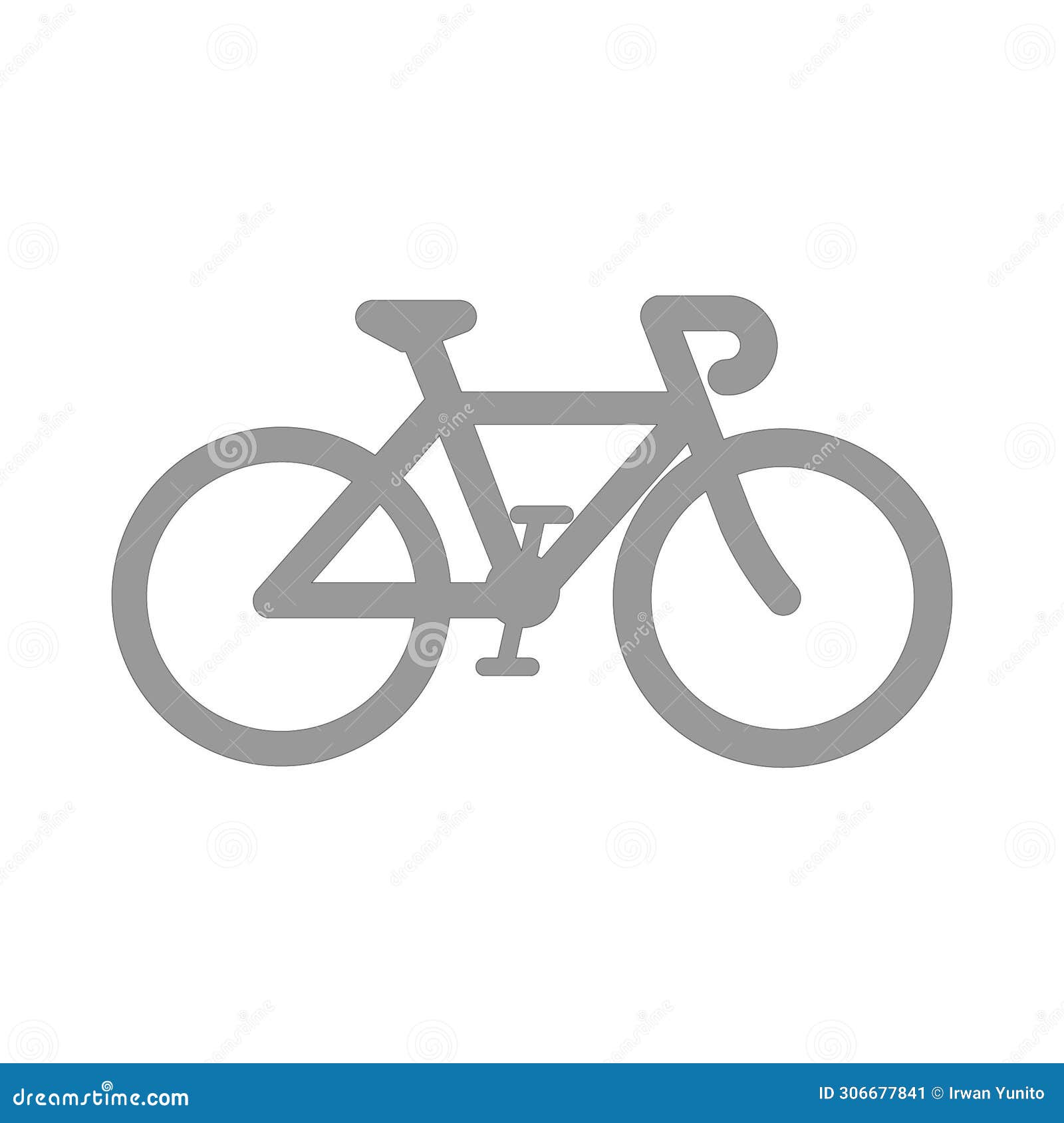 Icon Vector Bicycle Template Design Trendy Stock Illustration ...