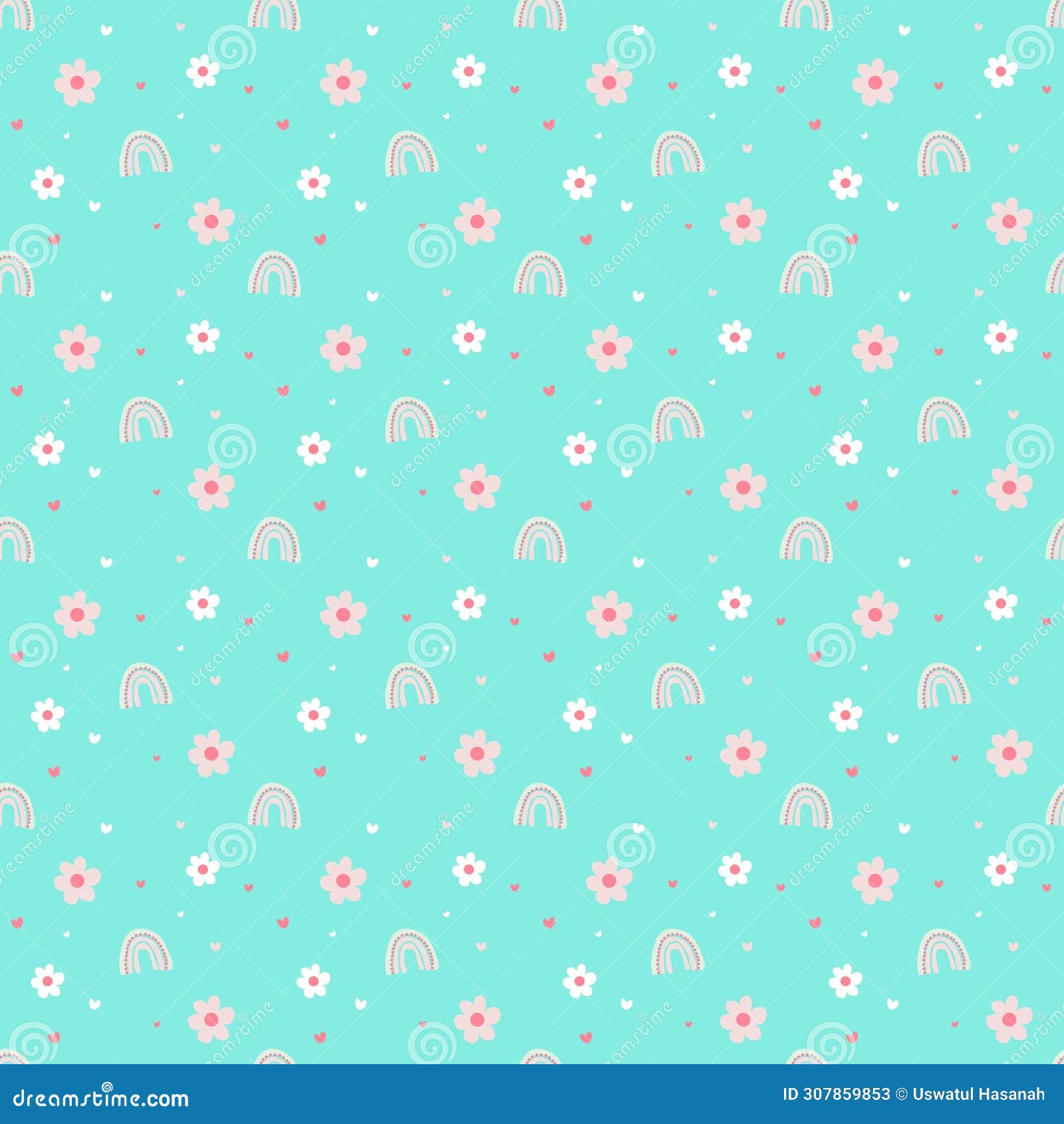 Seamless Pattern Background Kids Digital Design Stock Vector ...