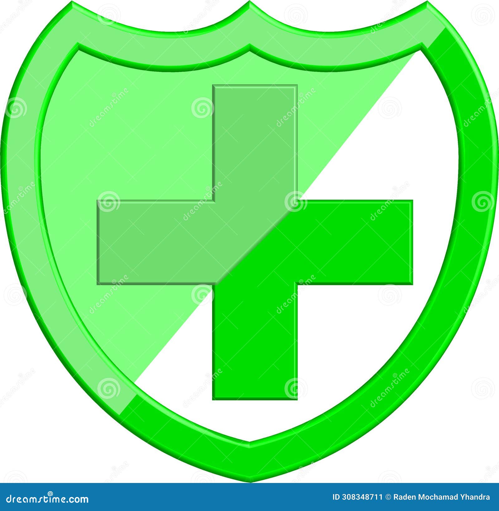 3d Full Colour Health Protector Icons Stock Vector - Illustration of ...