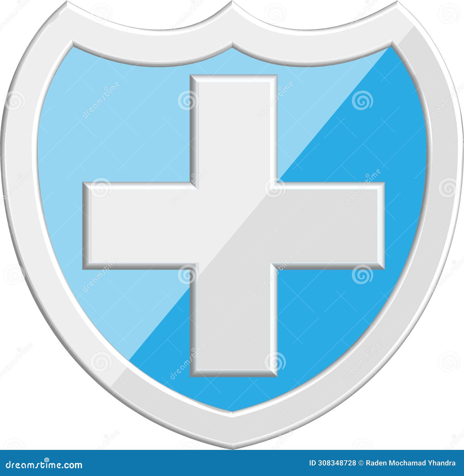 3d Full Colour Health Protector Icons Stock Illustration - Illustration ...