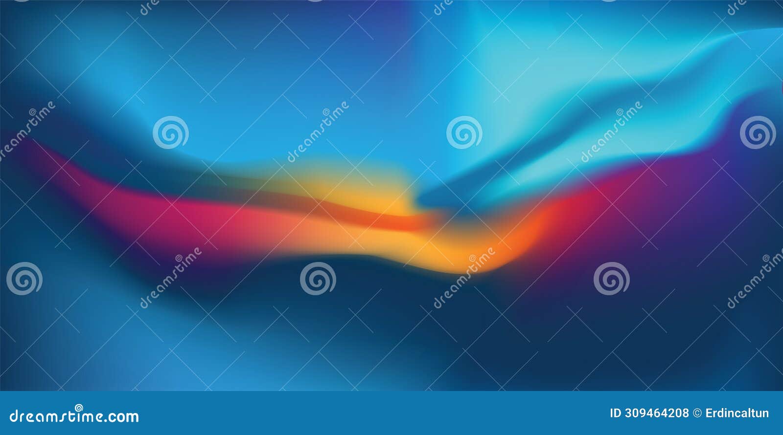 Web Gradient Wave Colors Vector Art Design Stock Illustration ...