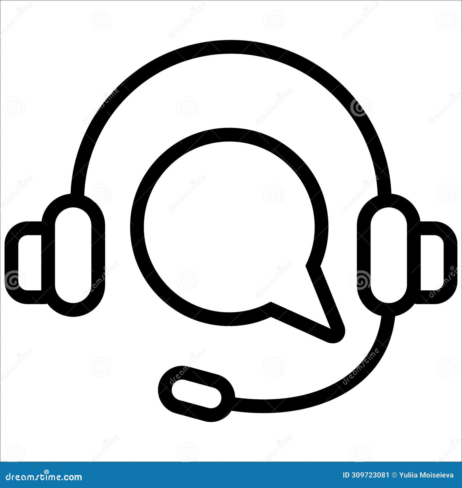 Help Desk Icon Vector Illustration Stock Illustration - Illustration of ...