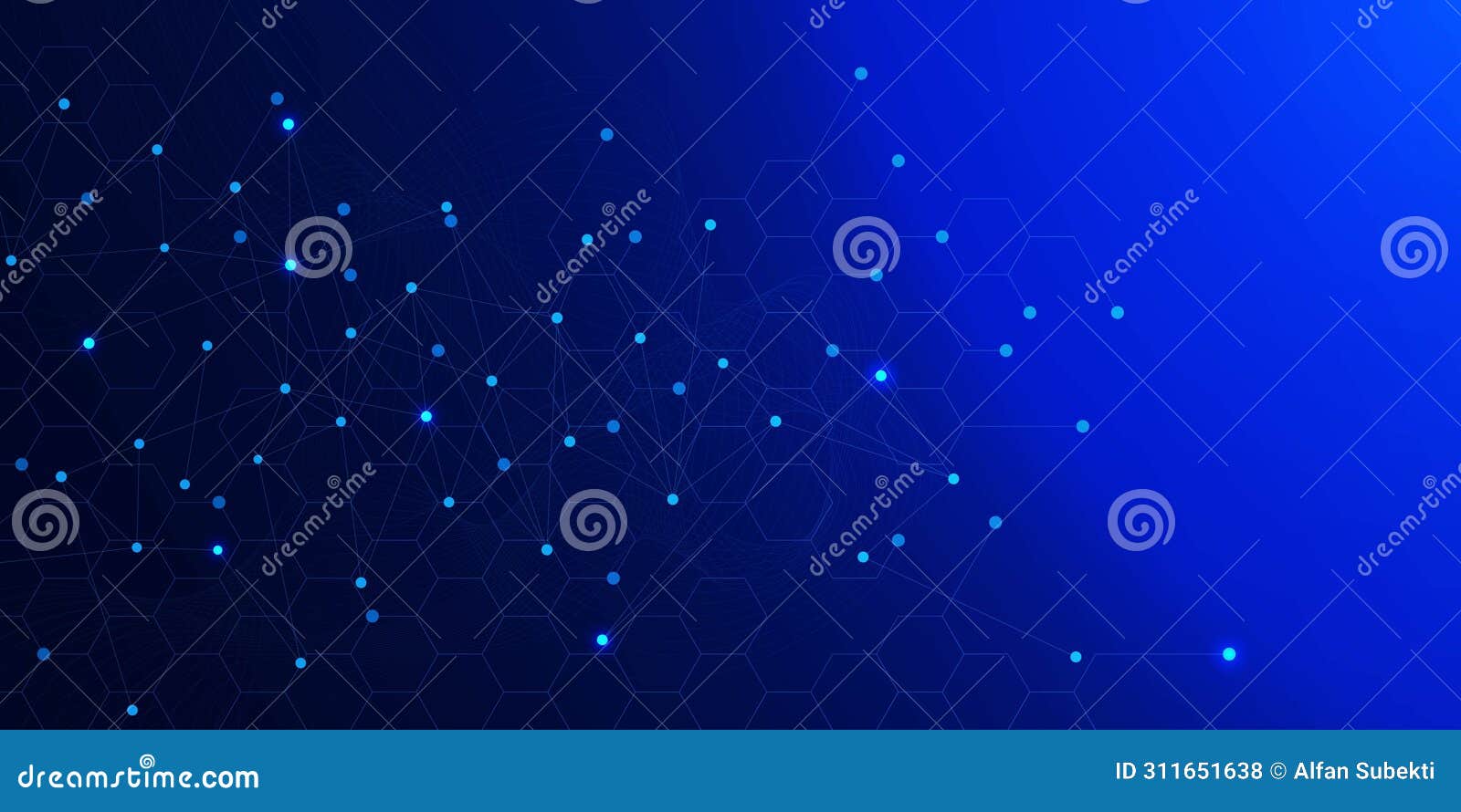 Hexagon Pattern with DNA Molecule Structure for Medical Stock Vector ...