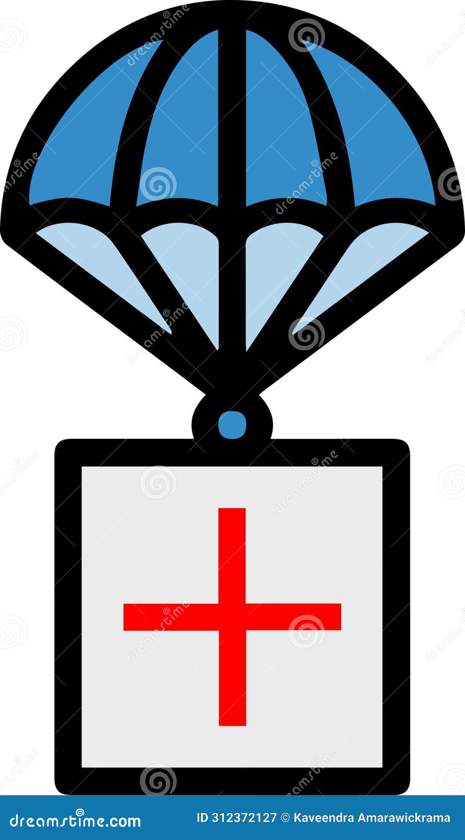 Abstract Airdrop Clipart Design On White Cartoon Vector | CartoonDealer ...