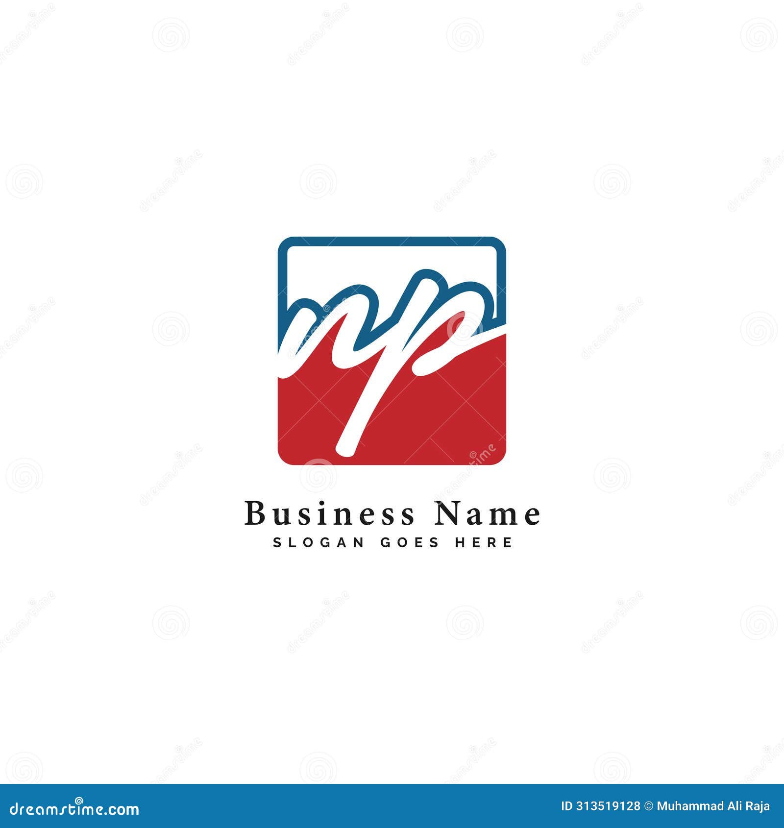 N, P, NP Initial Letter Handwritten, Alphabet NP Signature Icon in ...