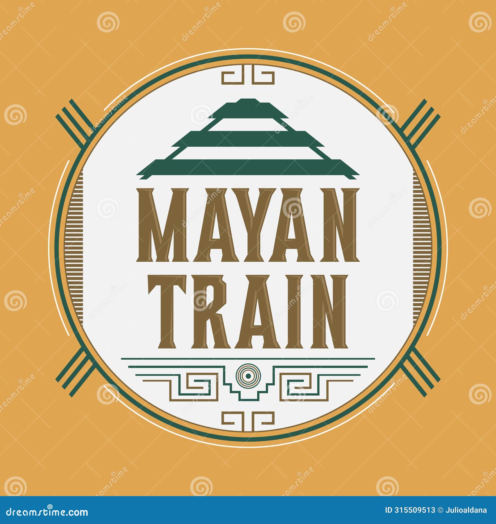 Mayan Train, Mexican Destination Sign Tourism Station Design, Mayan ...