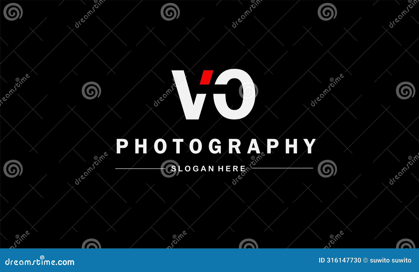 Initial Letter VO Logo Design Vector Template. Stock Vector ...