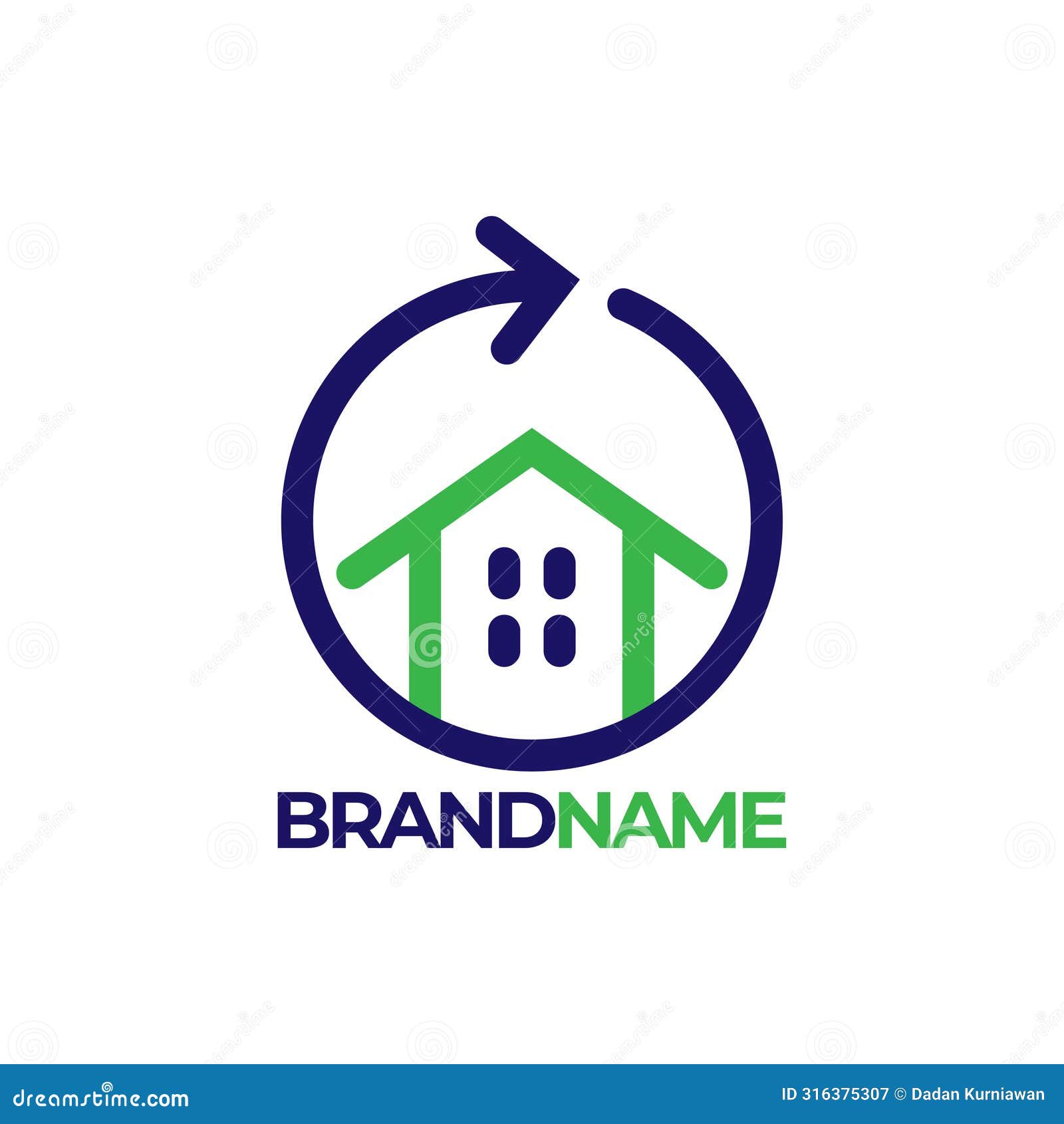 Up Arrow Direction Home Icon, Arrow House Logo Design Template. Stock ...