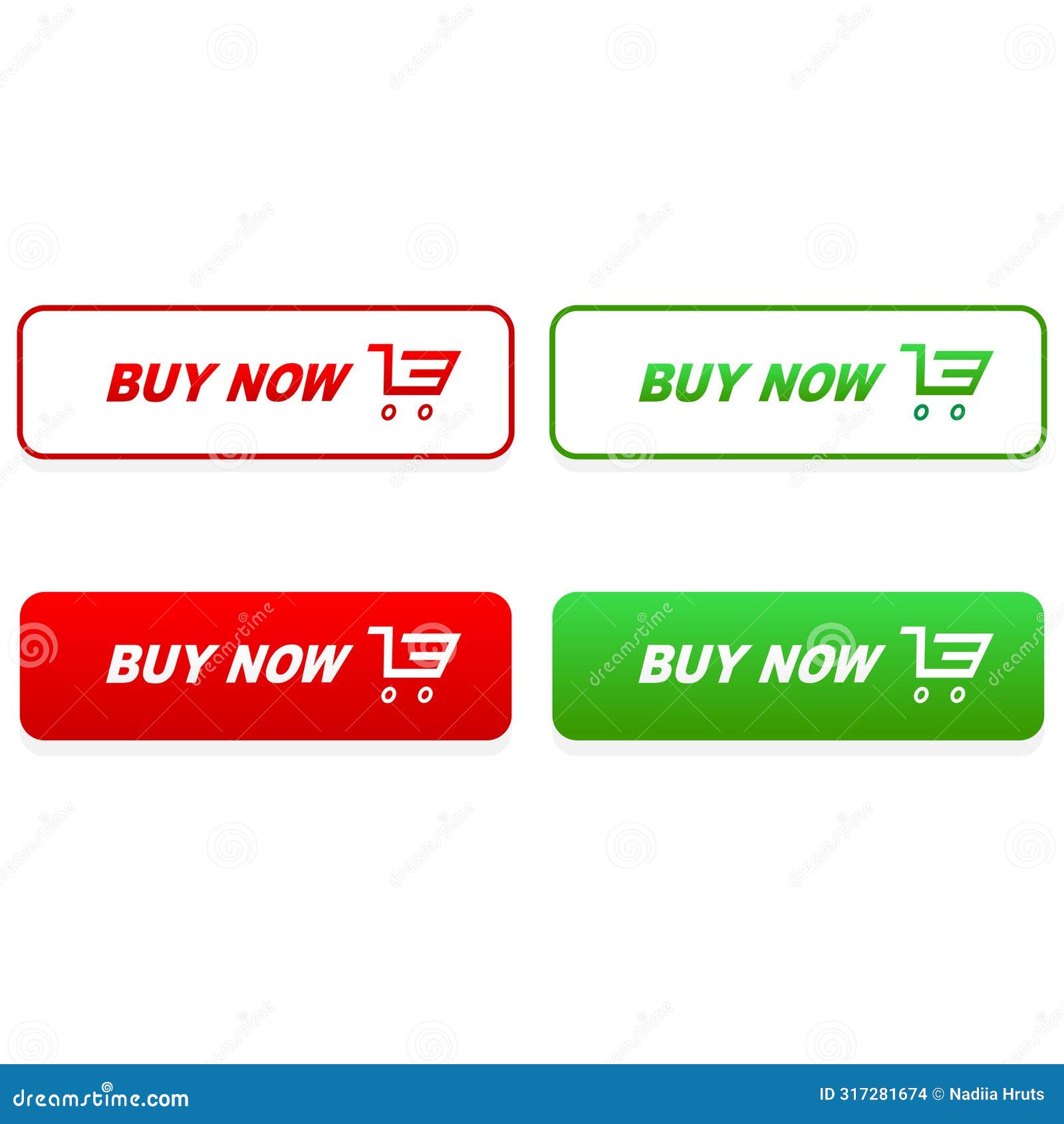 Buy now message.Buttons stock vector. Illustration of consumer - 317281674