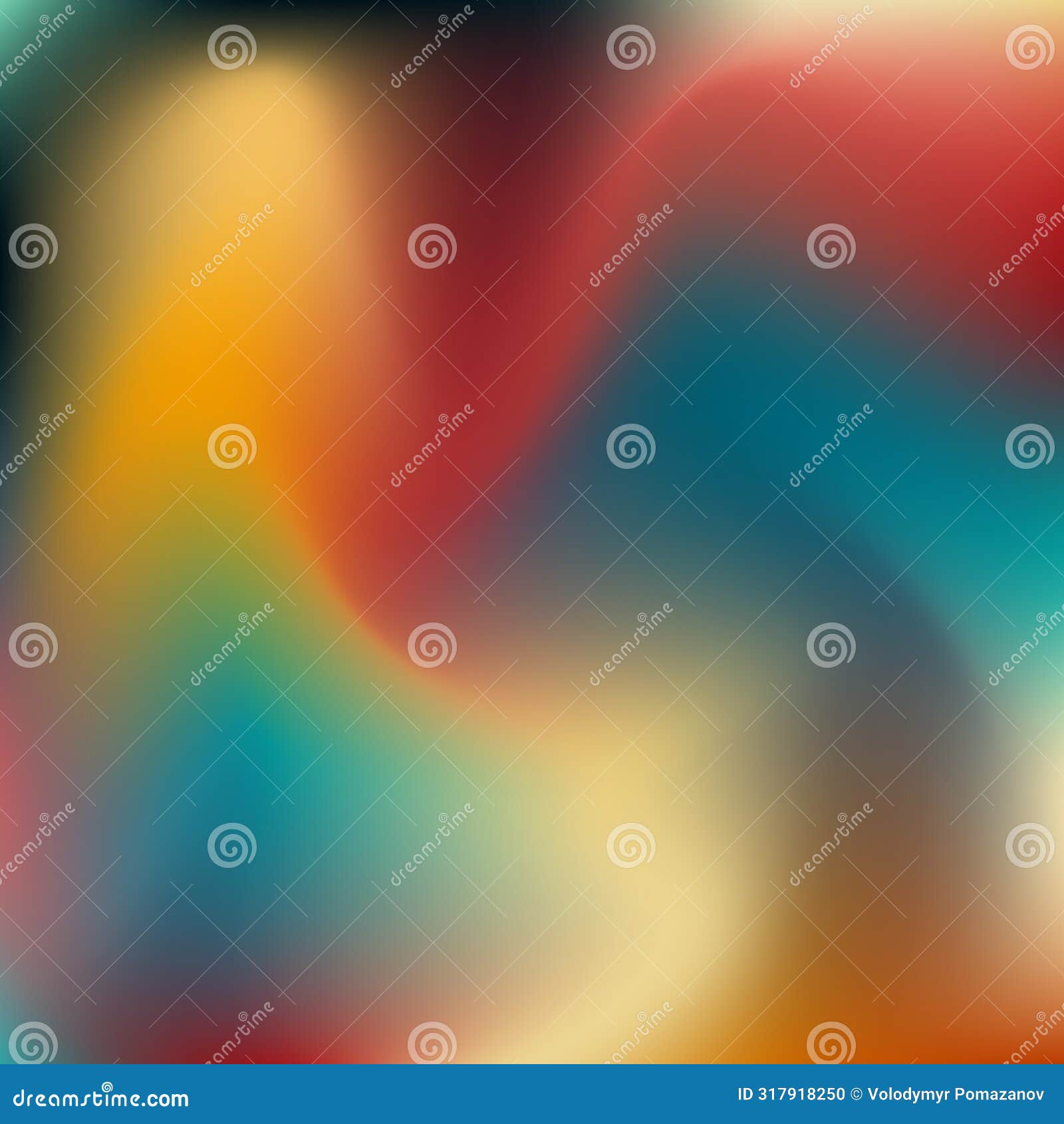 An Abstract Design Characterized by a Smooth Blend of Vibrant Colors ...