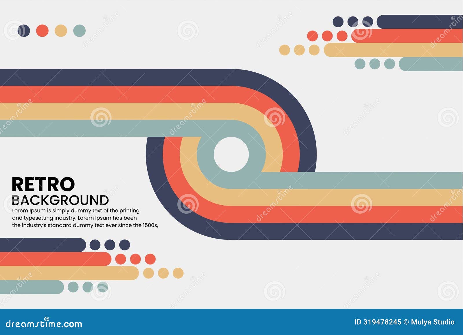 Design Background Retro Vintage Image Stock Vector - Illustration of ...