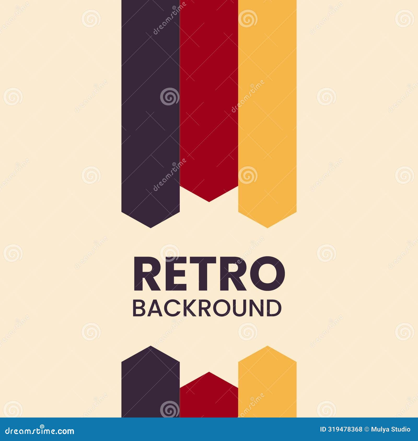Abstract Background Retro Vintage Template Colorfull Stock Vector ...