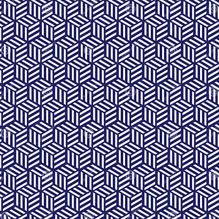 Seamless Vintage Worn Out 3D Line Box Pattern Background. Stripes ...