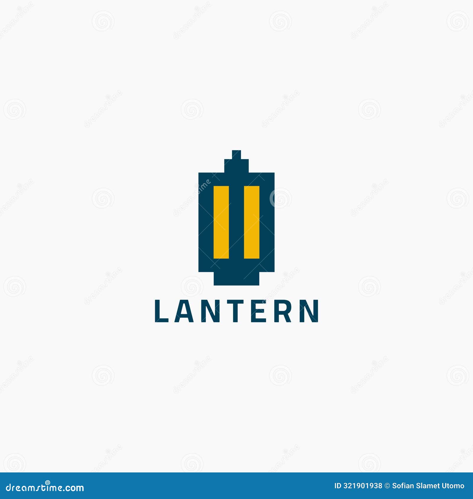 Classic Lantern Logo with Light Stock Vector - Illustration of ancient ...