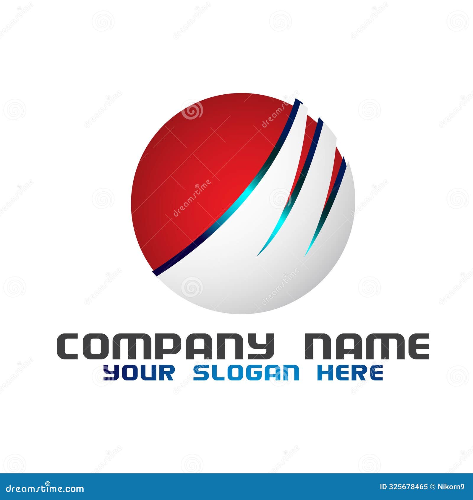 Logo name red brid stock illustration. Illustration of background ...