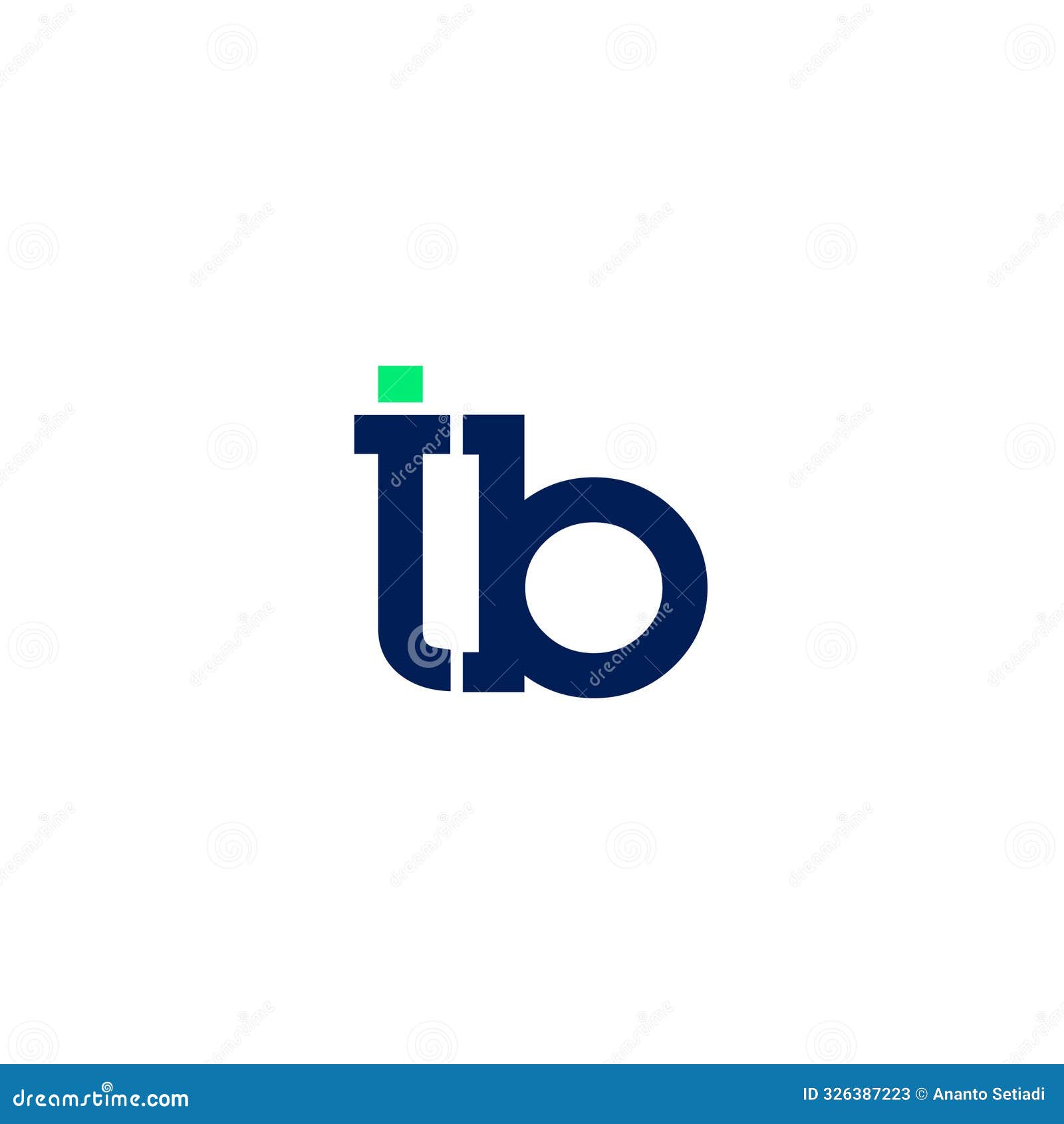 Letter T B Modern Monogram Logo Stock Vector - Illustration of business ...