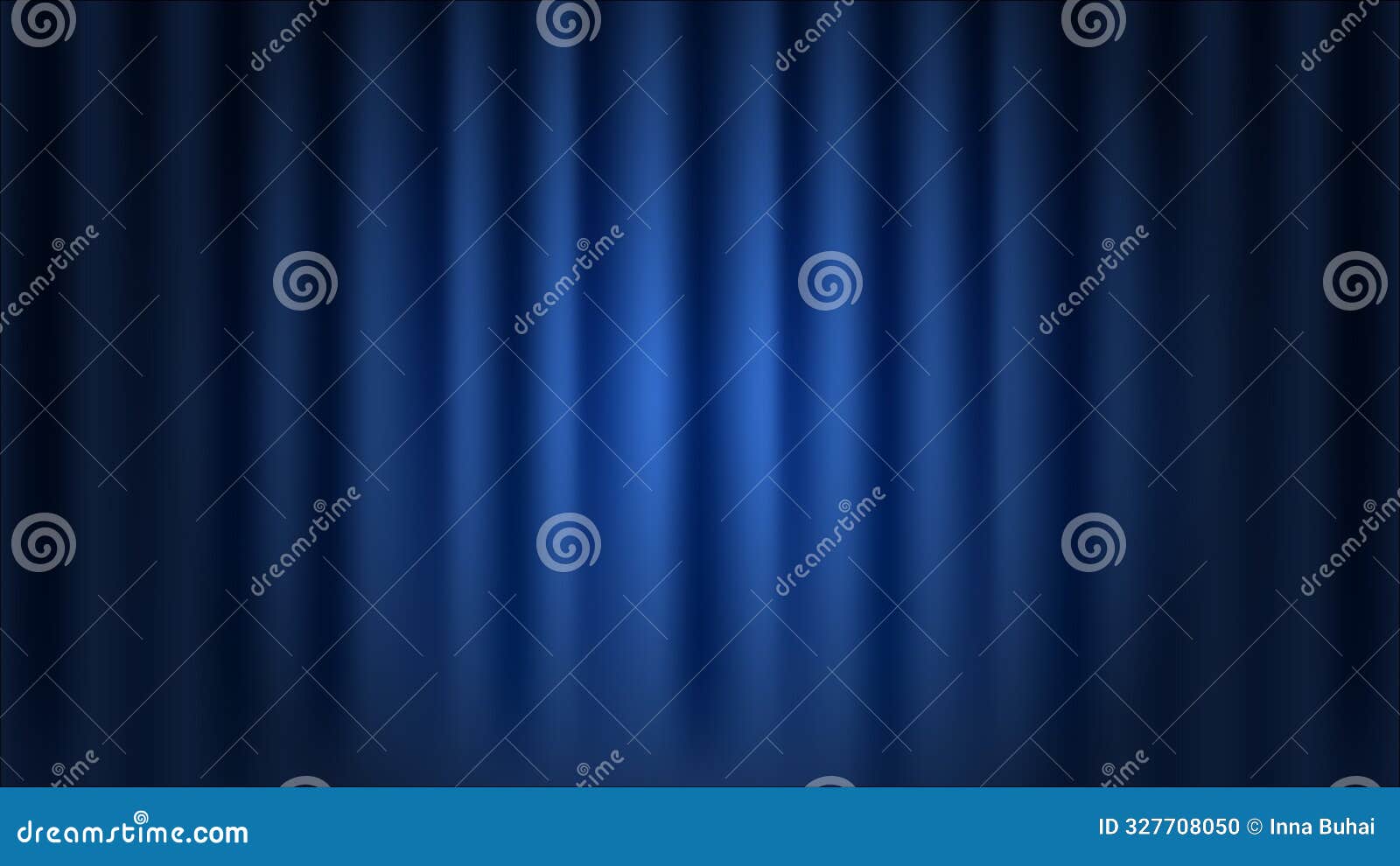 Blue curtains background stock vector. Illustration of curtain - 327708050