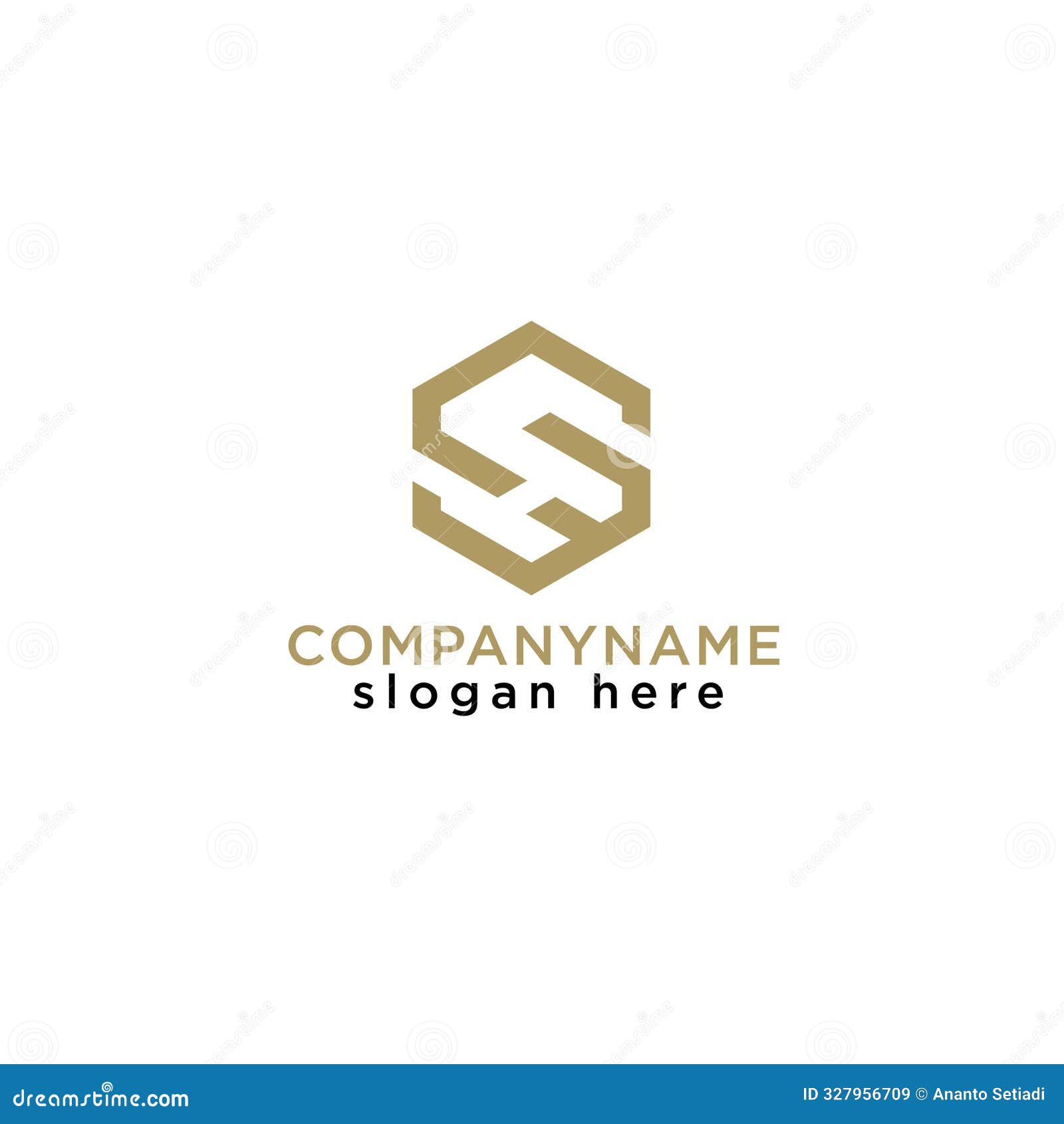 Initial Letter Logo SH, HS, Logo Stock Illustration - Illustration of ...