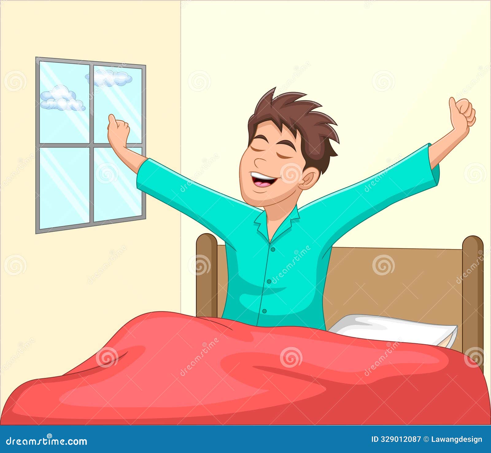 Wake Up, Student Icon. Element Of Education Pictogram Icon. Premium ...