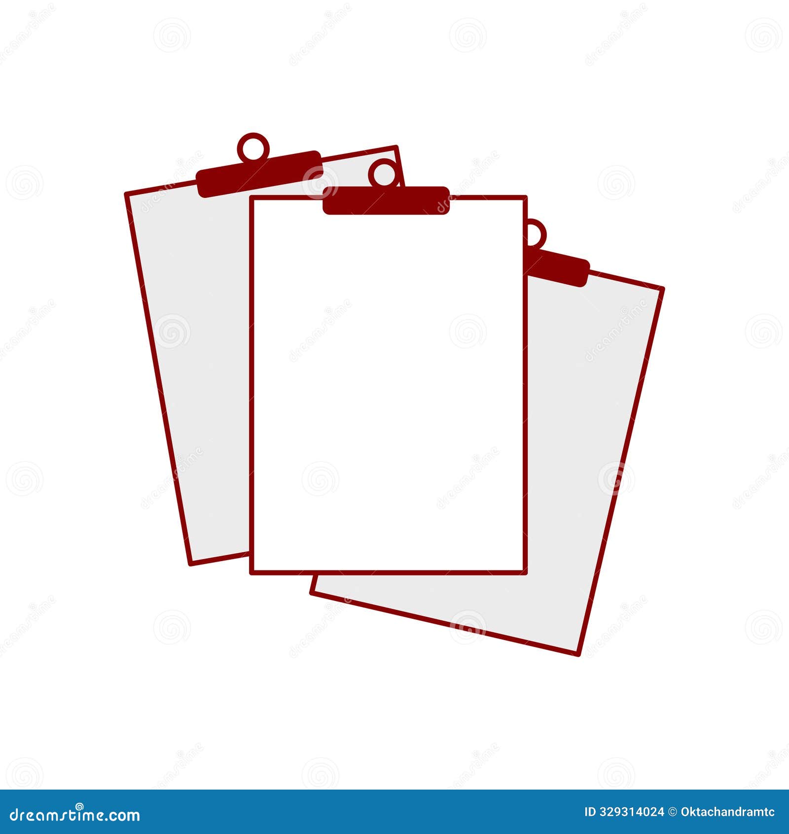 Checklist Board Icon Color Outline Vector | CartoonDealer.com #232961275