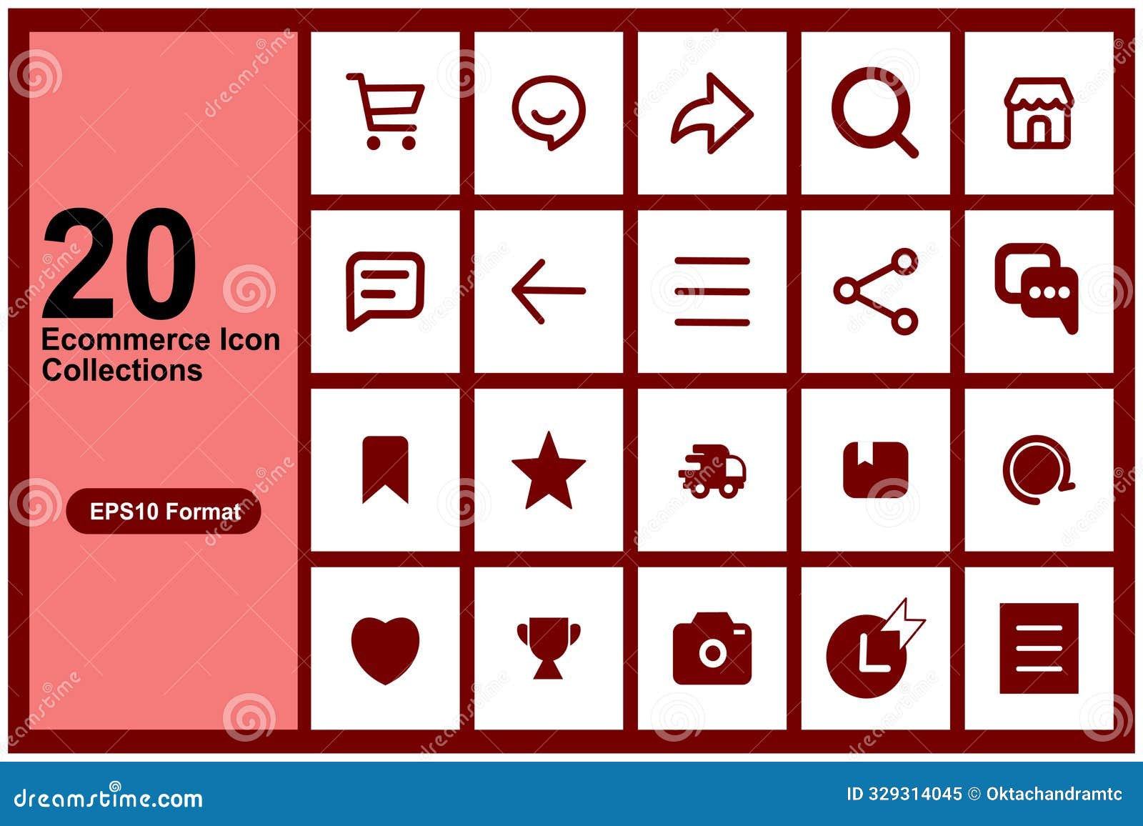 A Collections Set of Ecommerce Icons for Web and Mobile Applications ...
