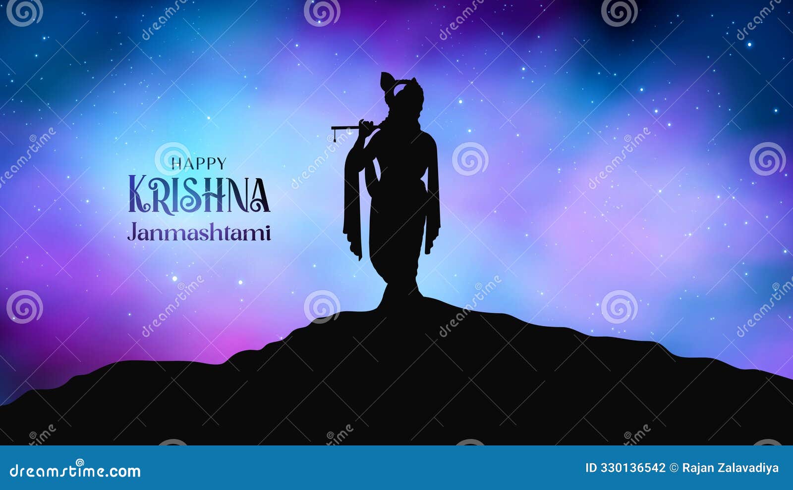 Krishna and Lord Vishnu Vector Design Wallpaper Stock Vector ...