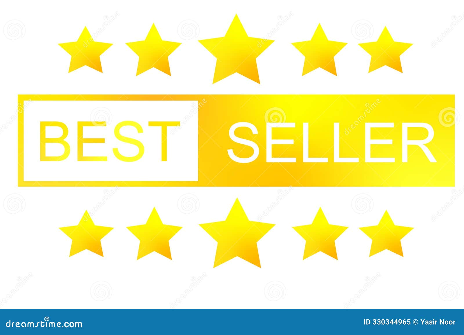 Best Seller Label - Best Seller Stars and Shaped Label Stock ...