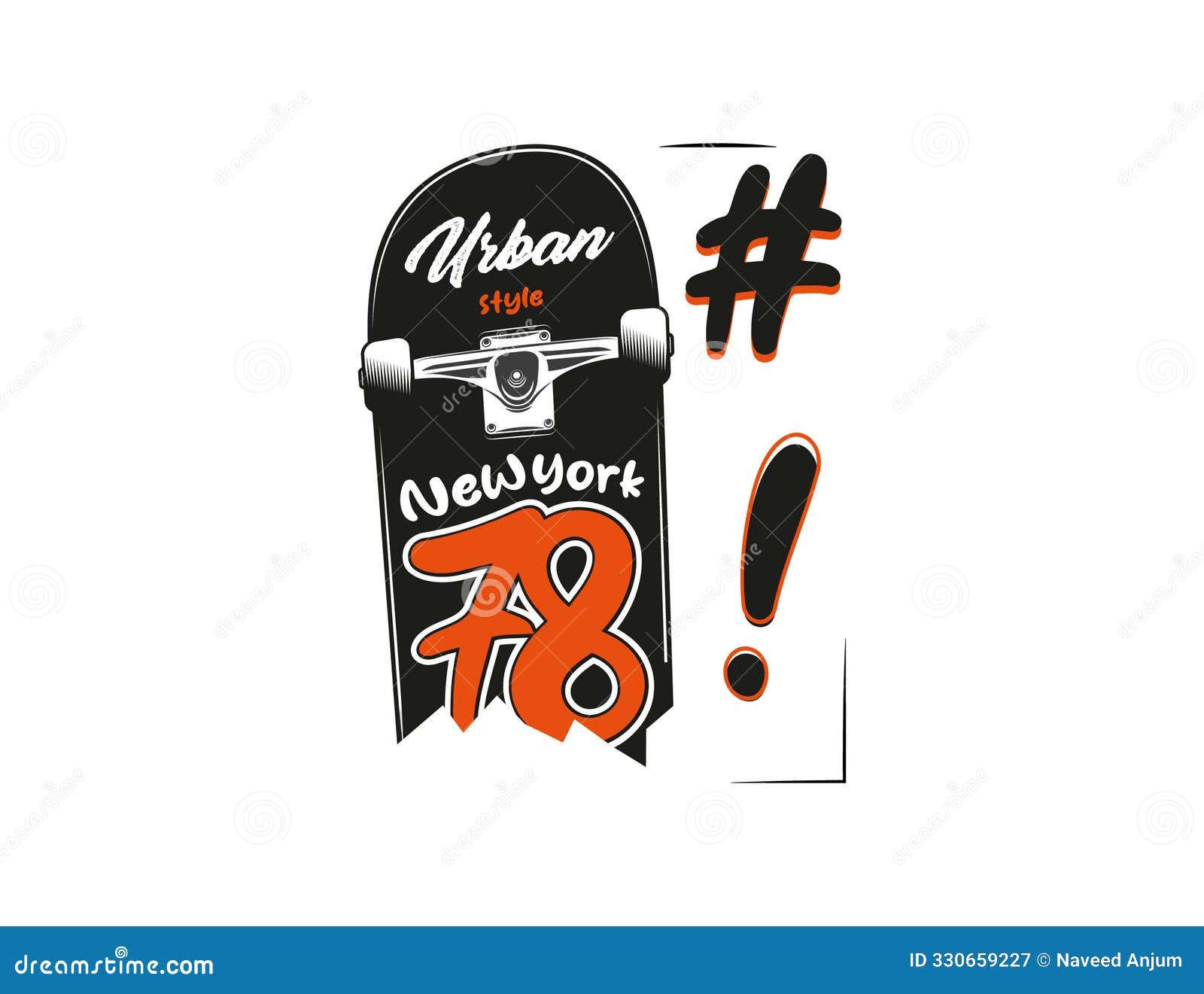 Broken Board Showing Instability On Yellow Background Cartoon Vector ...