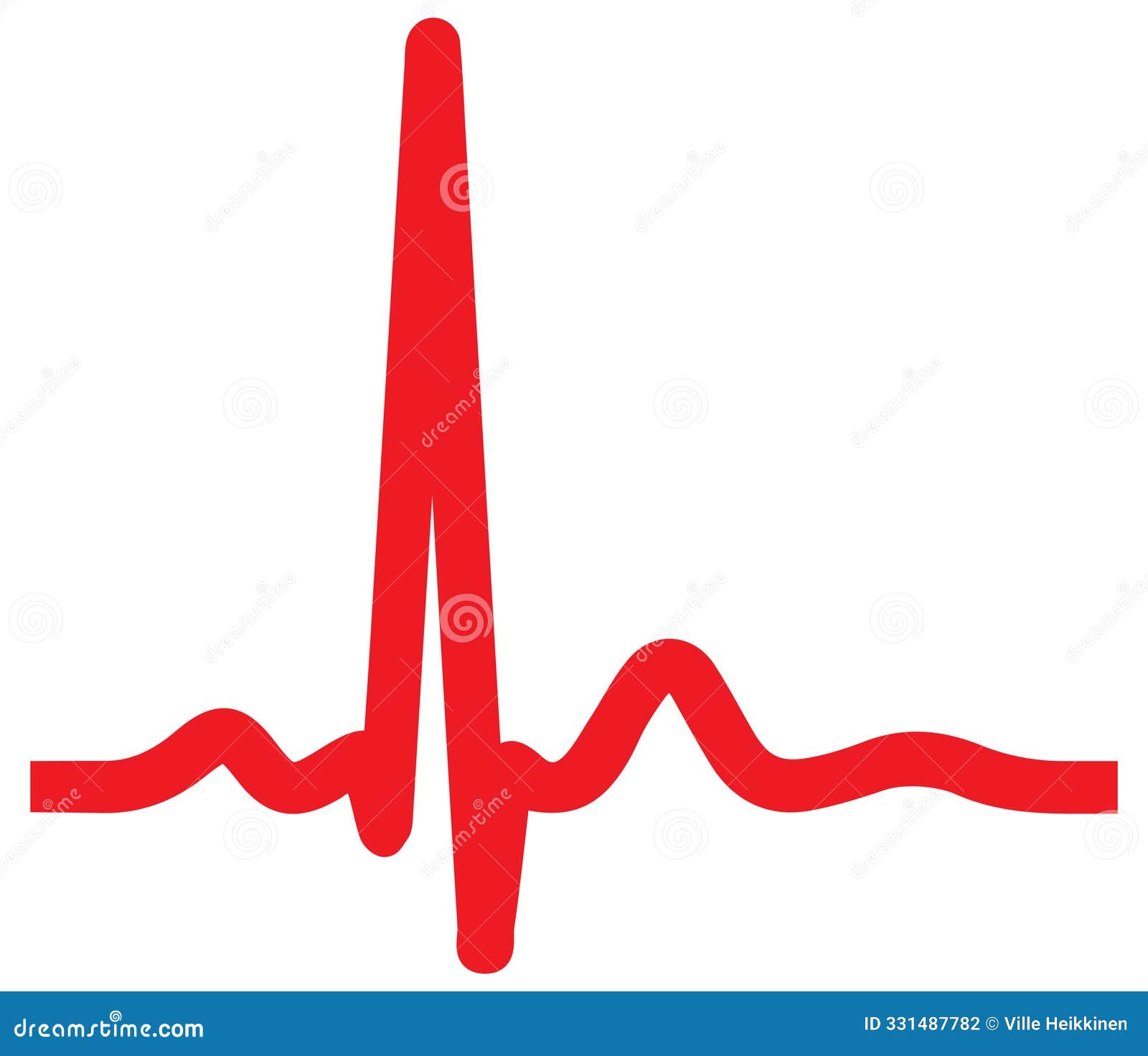 WebEcg Heart Beat Line. Vector Illustration Icon Stock Illustration ...