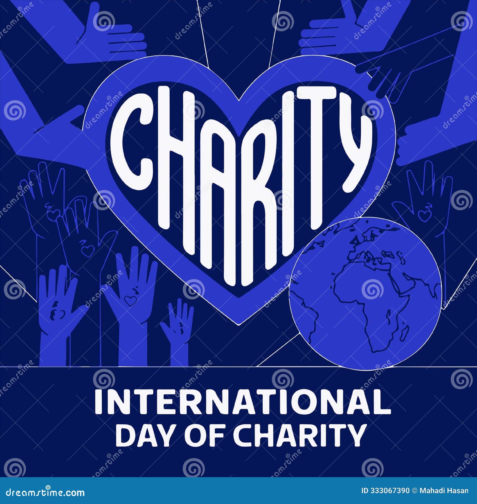 Helping Hand Charity Banner: Drive Donations and Volunteerism Stock ...