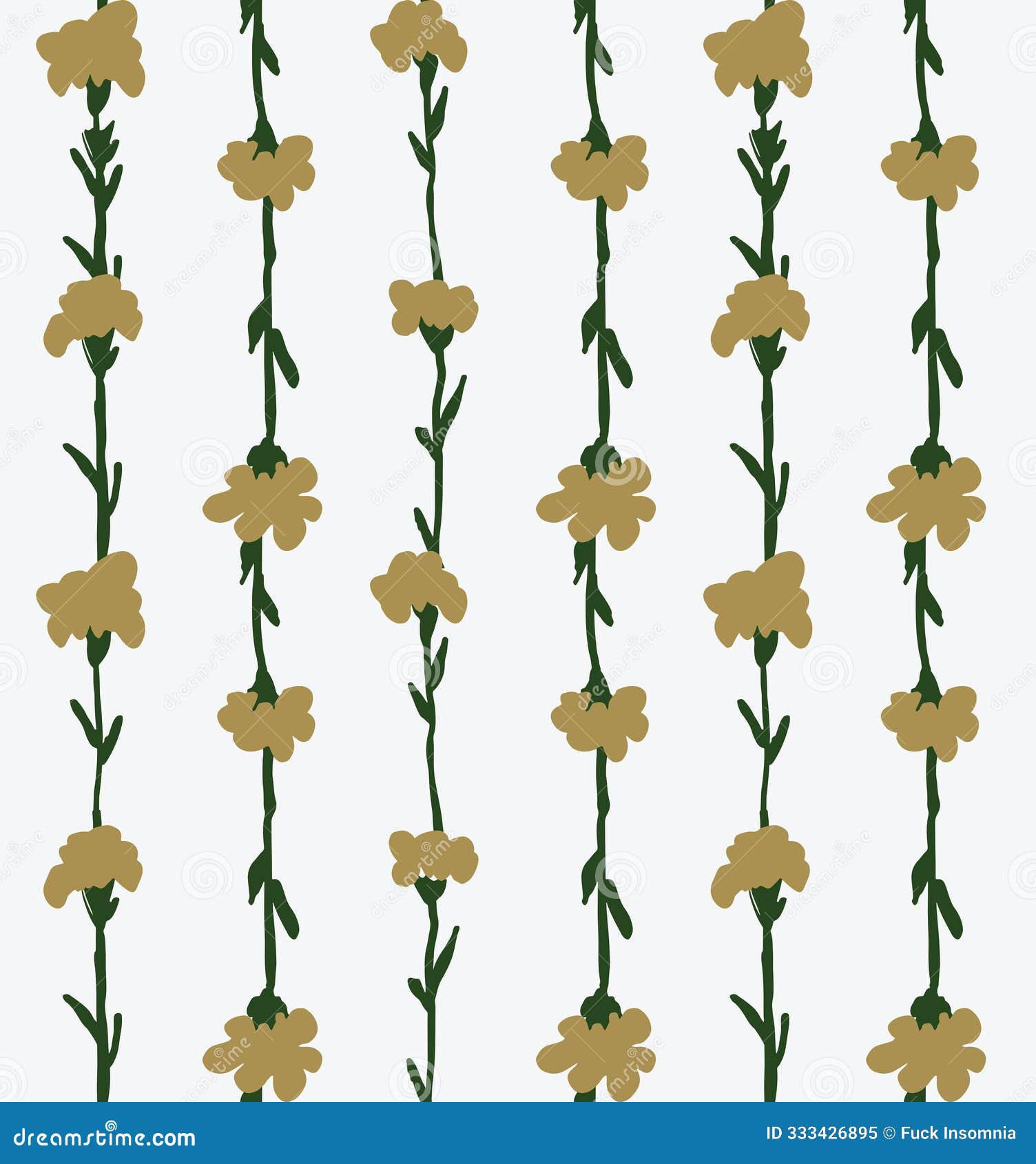 Seamless Mustard Blush Arabic Pattern. Sunny Rose Stock Image ...