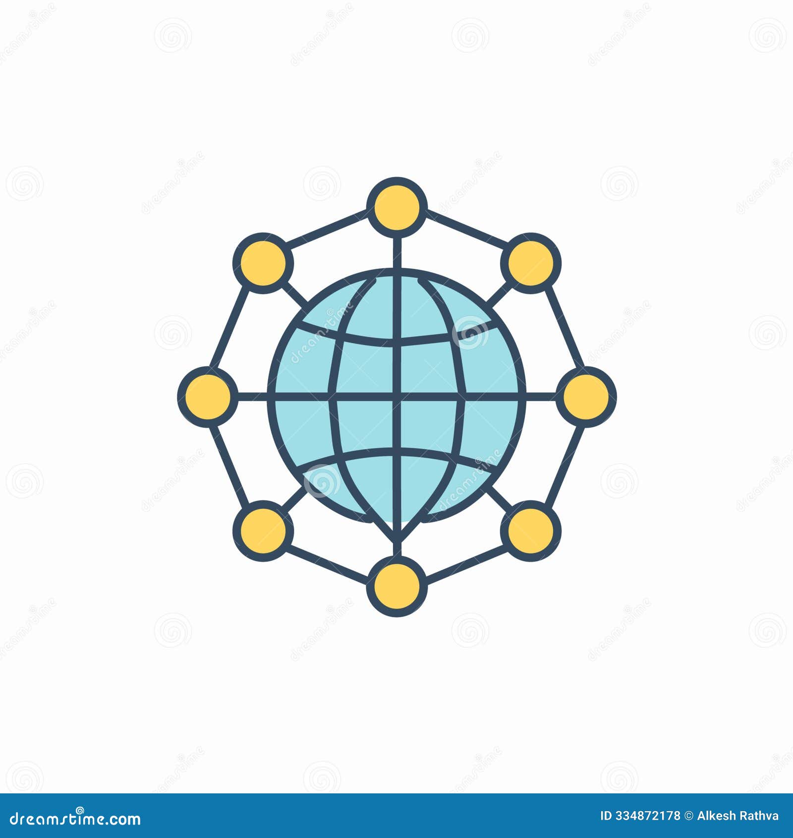 Web Symbol Vector Icon Designed. Stock Illustration - Illustration of ...