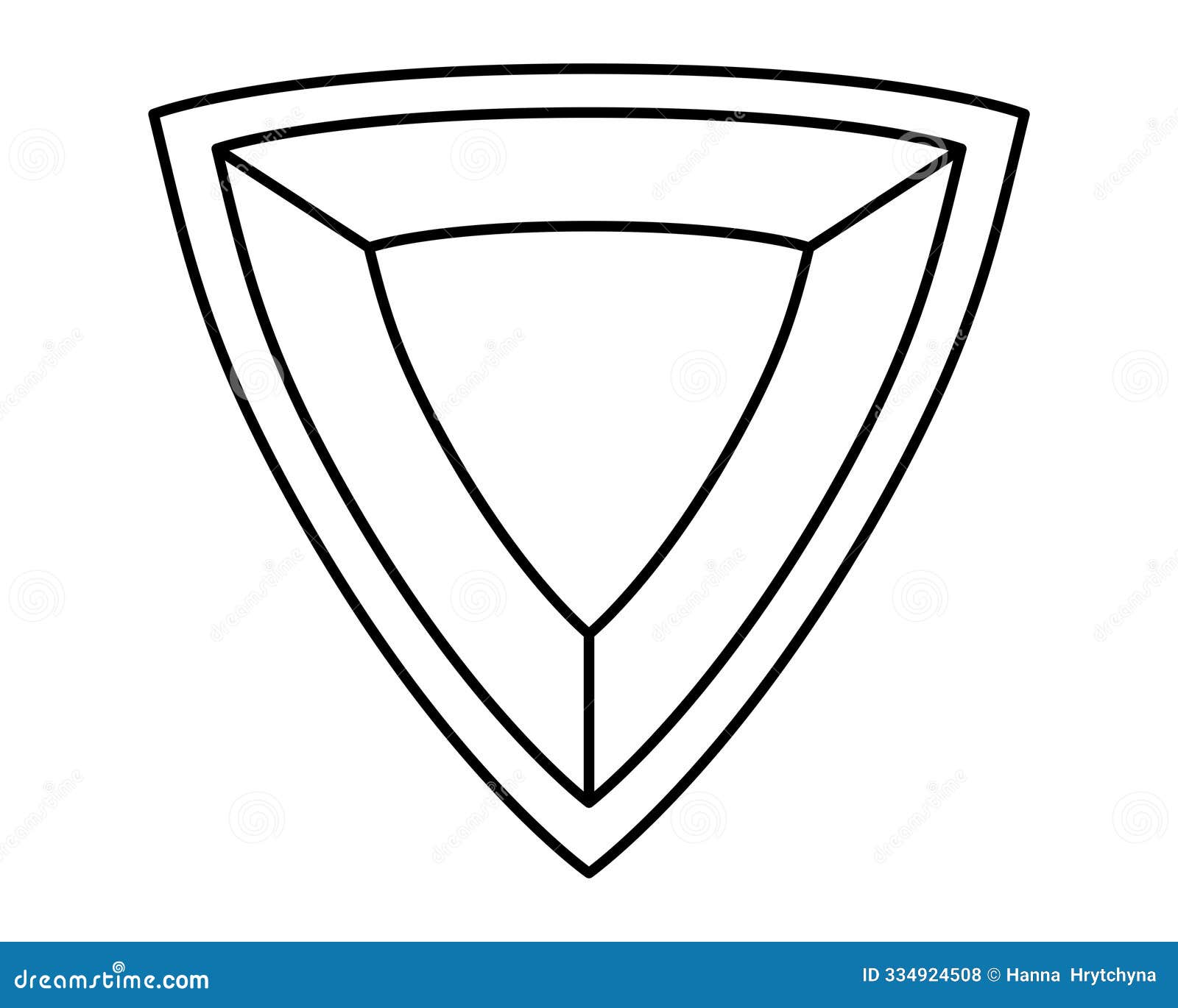 Triangular Jewelry Stone, Jewelry Insert from a Gemstone - Vector ...