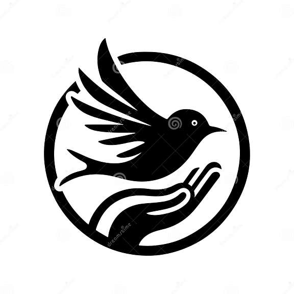 Black Bird Drawing Bird Logo, Bird Logotype, Bird Icon, Bird Clip Art ...