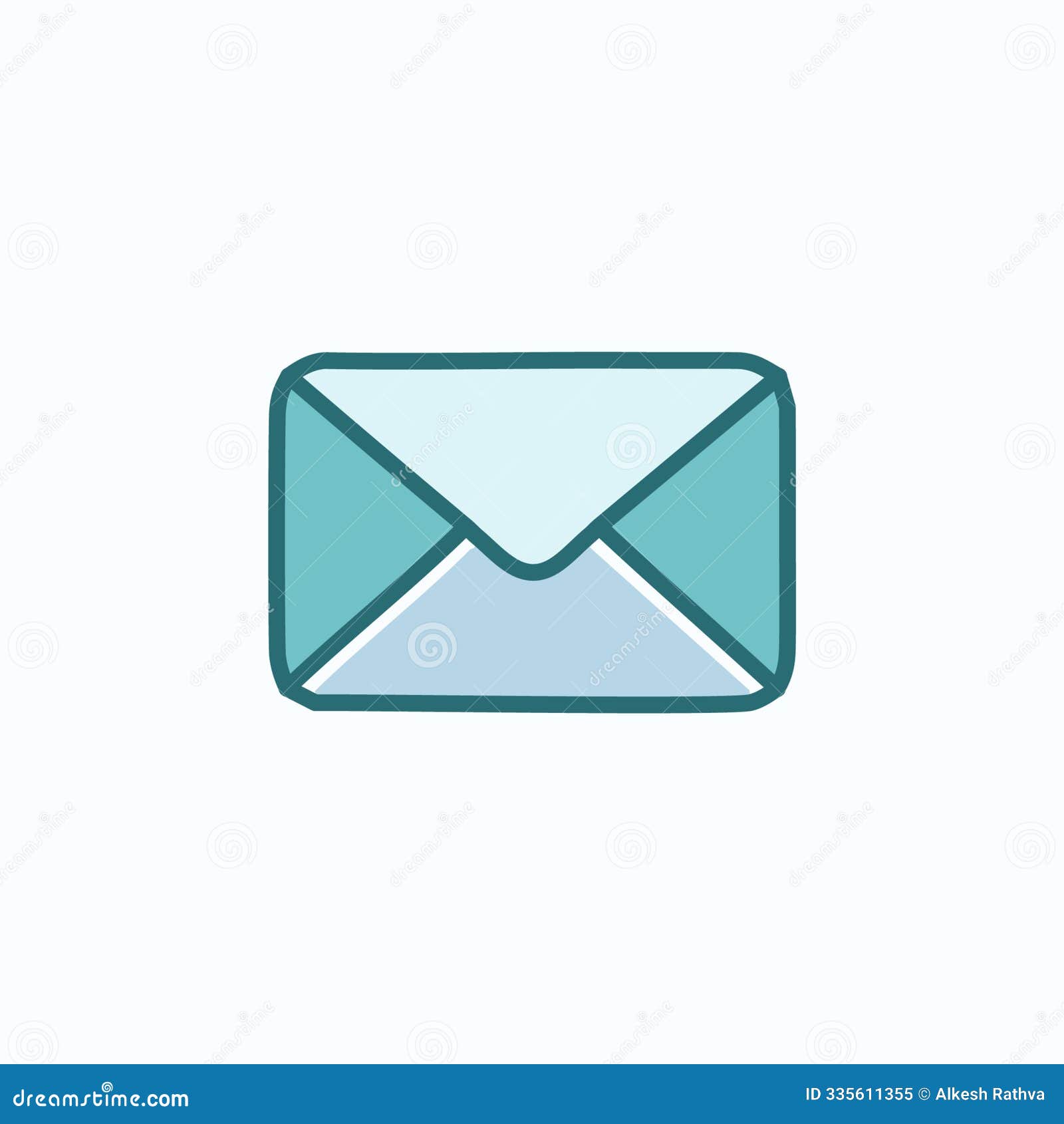 Vector Illustrations Icon Designed for Symbol Represents of Mail. Stock ...