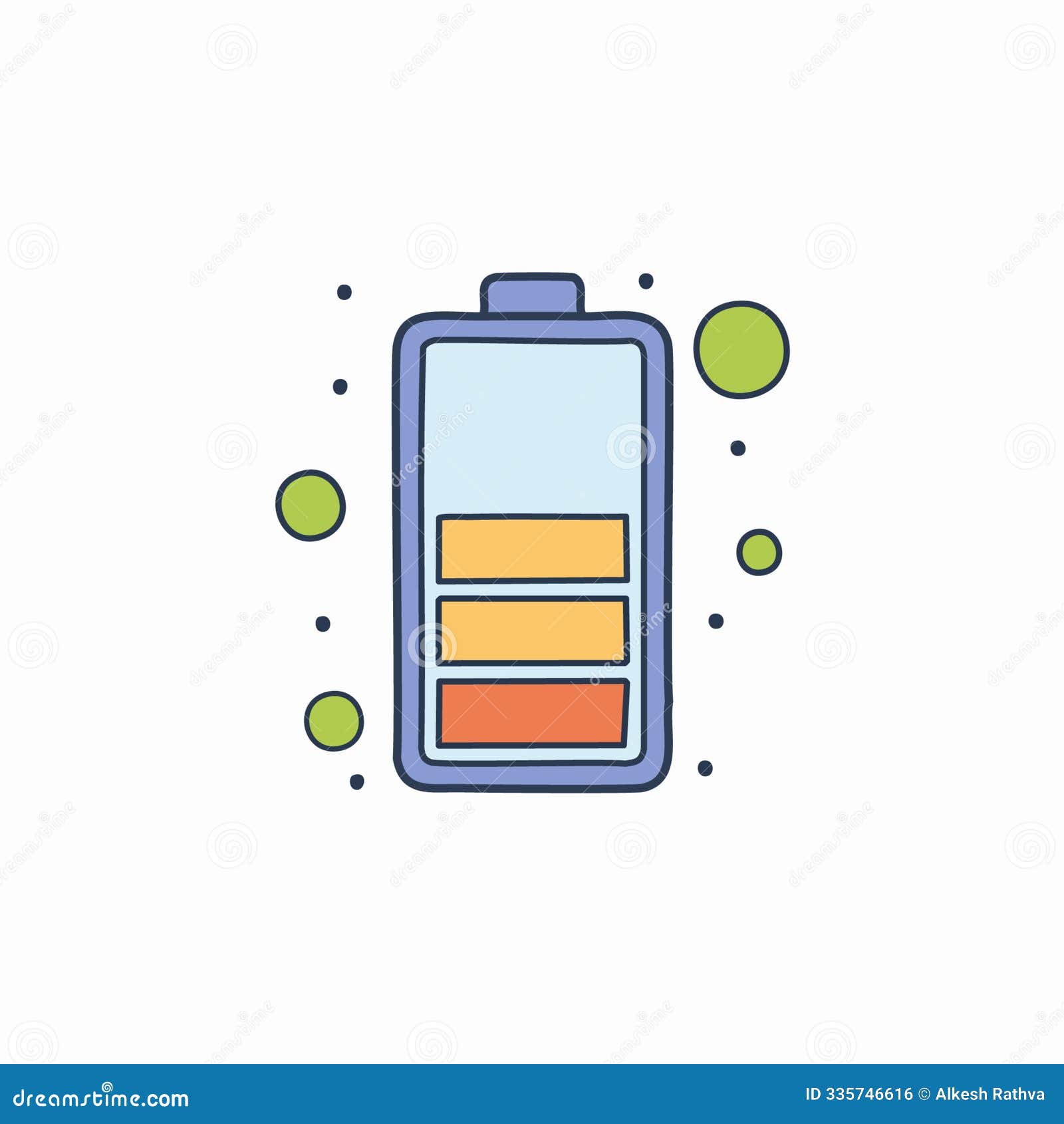 Vector Icon Designed for Symbol Represents the Battery. Stock ...