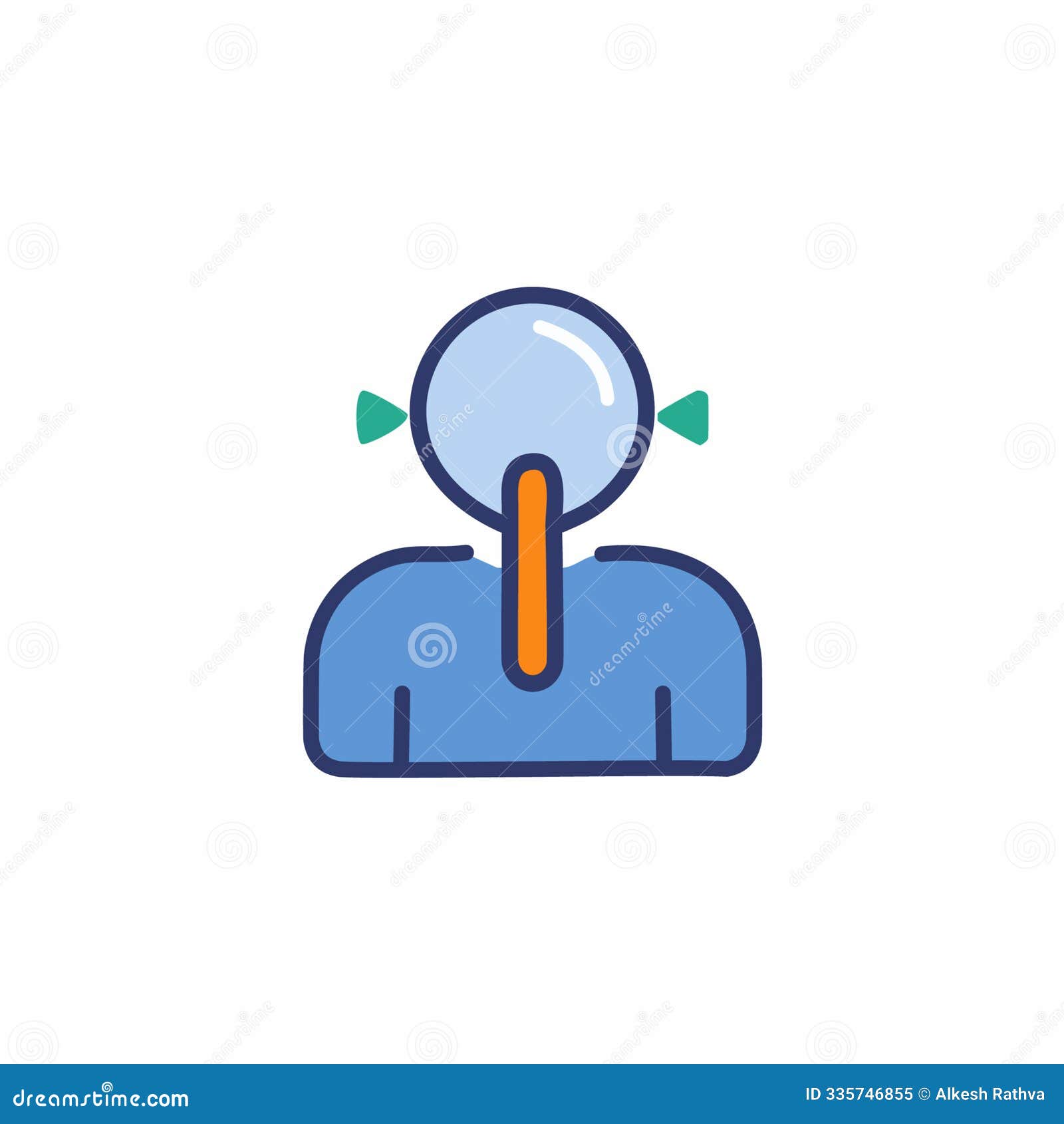 Vector Icon Design for Symbol Represents the Silence Please. Stock ...