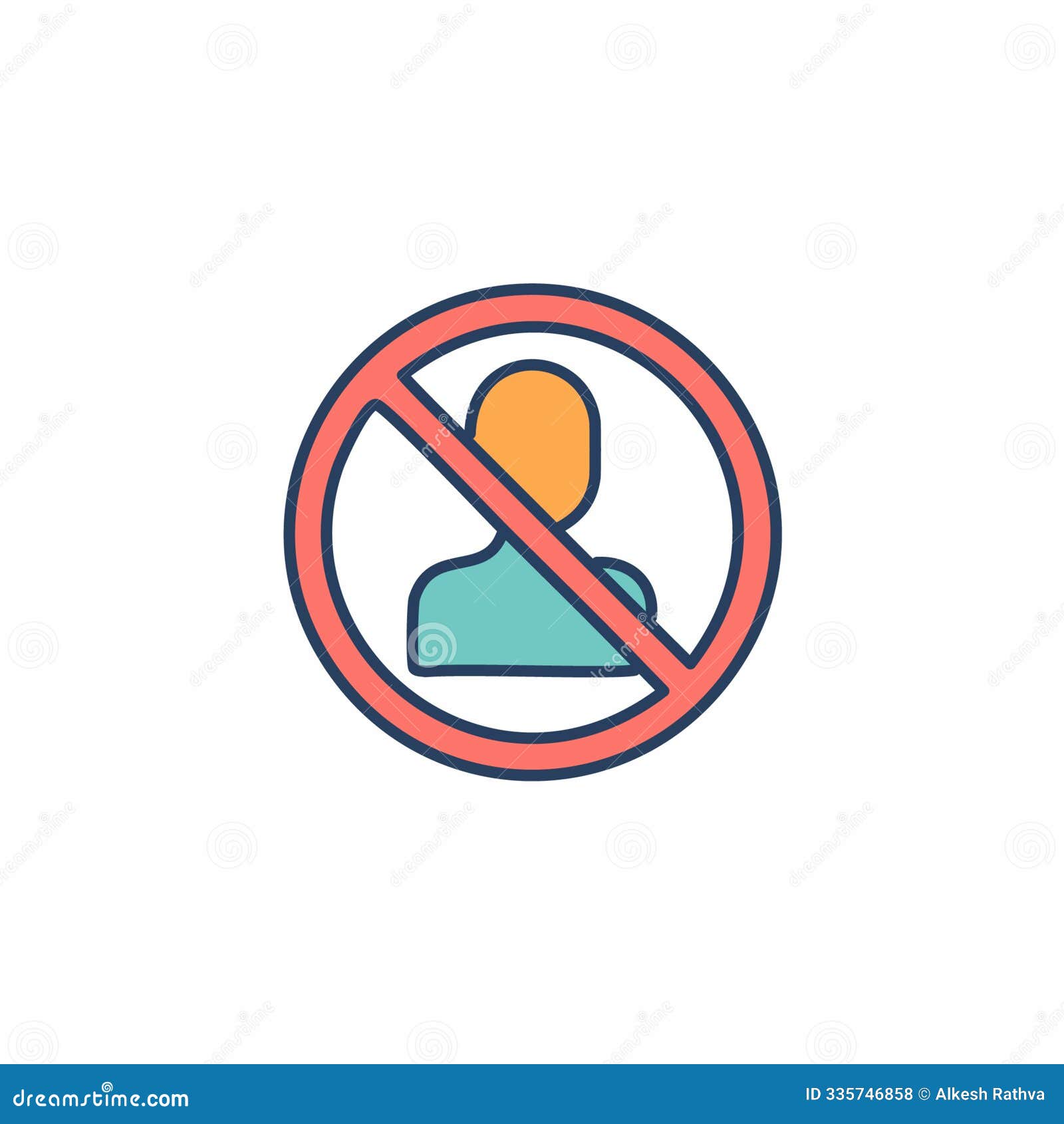 Vector Icon Design for Symbol Represents the Silence Please. Stock ...